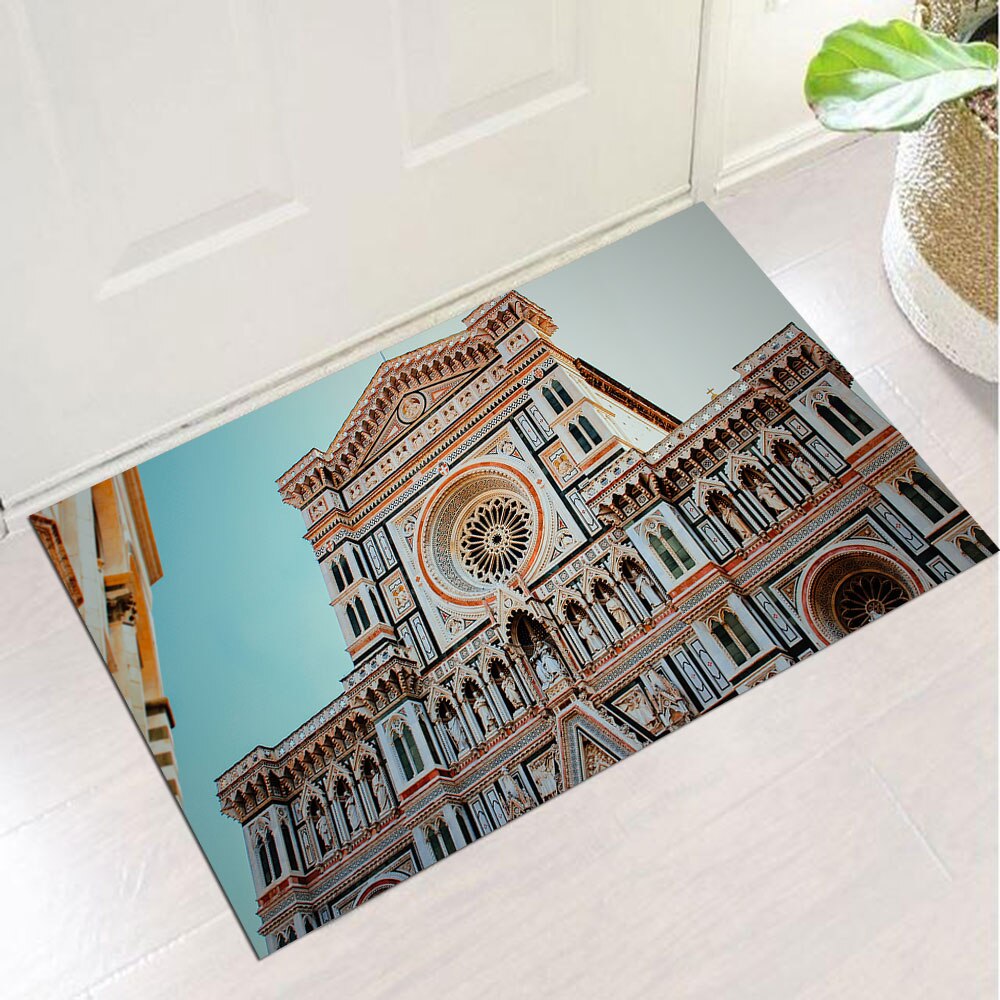 Covor Intrare Impermeabil Pres PVC Art Factory Catedrala cu detalii ...
