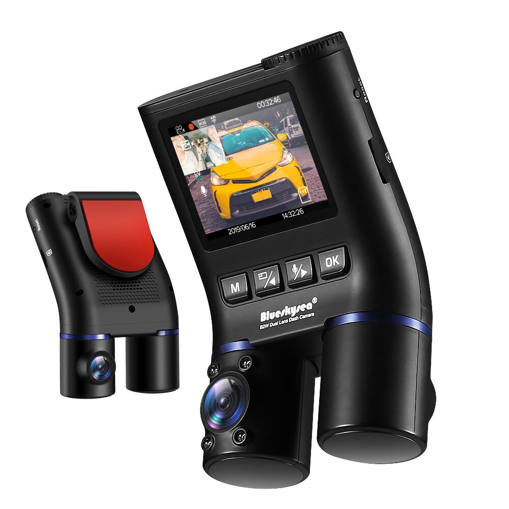 Camera Video Auto Duala Blueskysea B2W 2 x Sony IMX 307, WiFi, IR Night ...