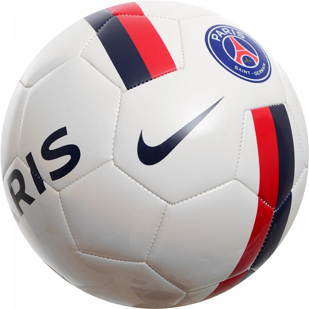 Minge fotbal Nike PSG, alb, 5 - eMAG.ro