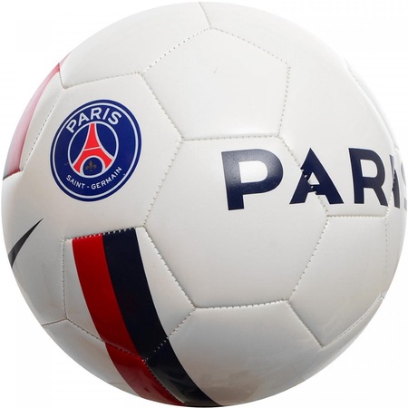 Minge fotbal Nike PSG, alb, 5 - eMAG.ro