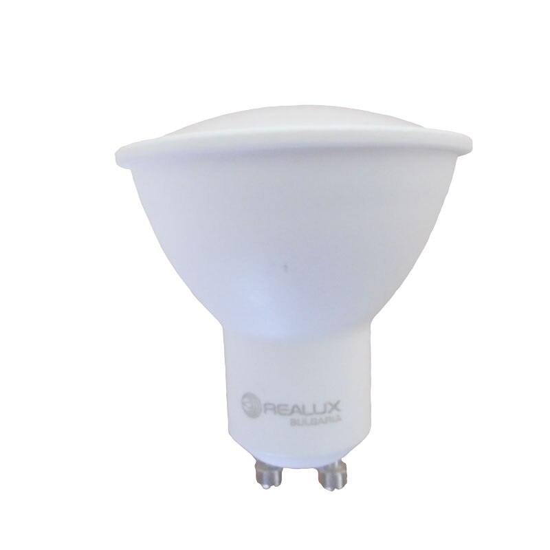LED Луничка REALUX 3W GU10, студена светлина MR 16 / 220V-240V - eMAG.bg