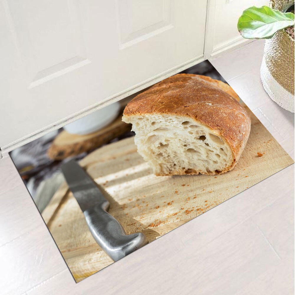 Covor Intrare Impermeabil Pres PVC Art Factory Paine proaspata, 50 x 70 ...