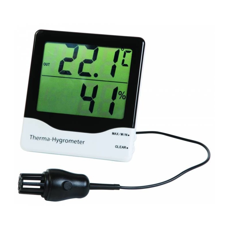 Termohigrometru digital cu sonda externa si valori MIN/MAX - eMAG.ro