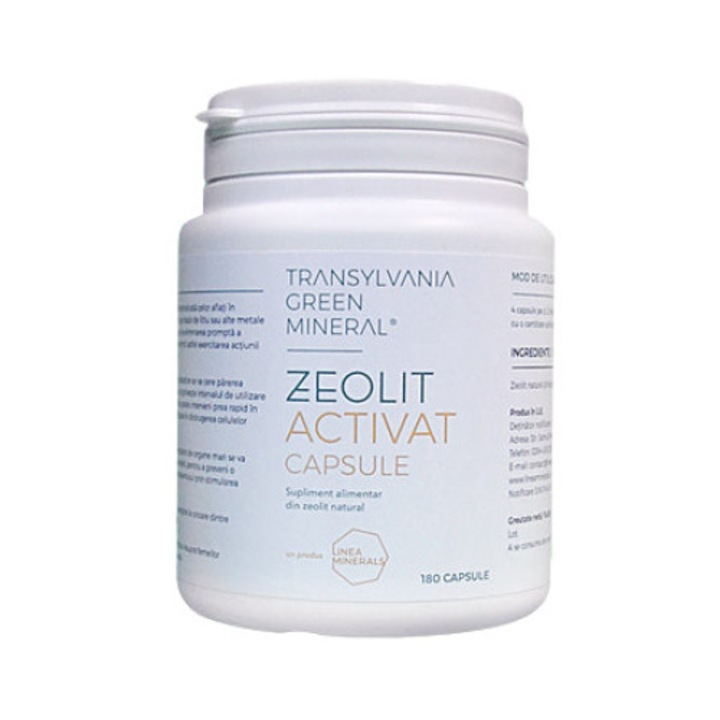 Zeolit Activat 180 Capsule - eMAG.ro