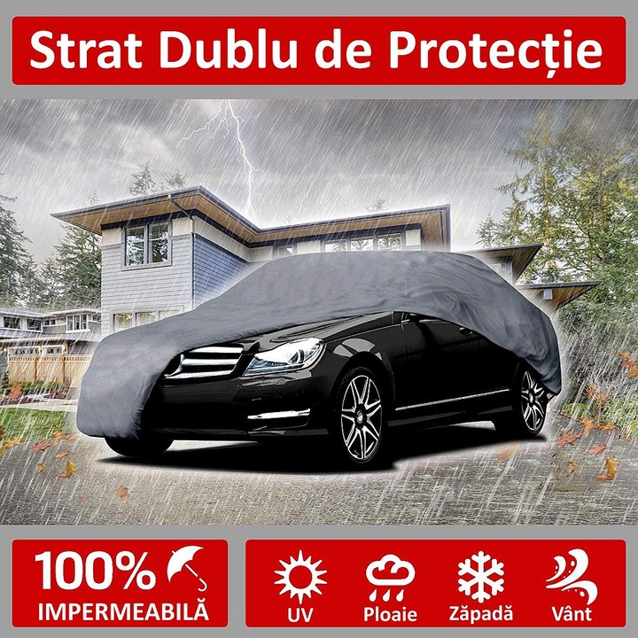 Husa Prelata Auto Toyota Yaris Impermeabila si Anti-Zgariere All-Season ...