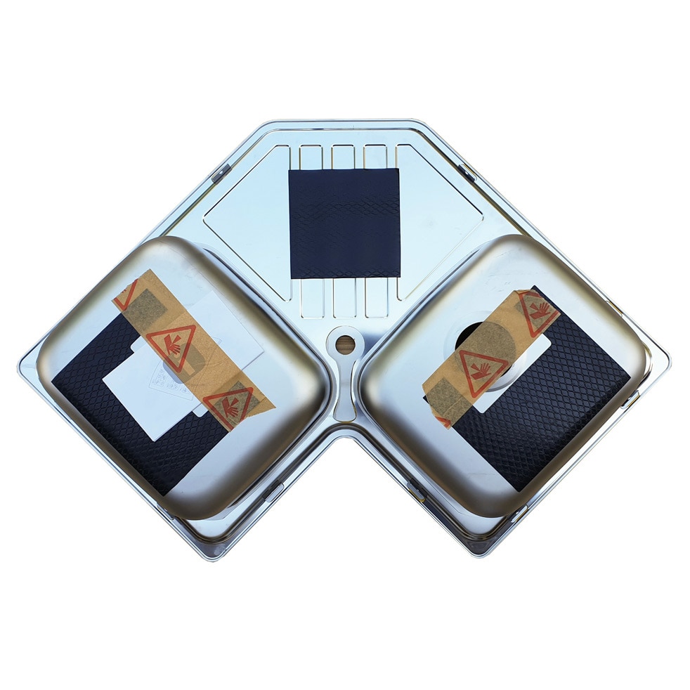 Chiuveta bucatarie cu 2 cuve inox dubla PE COLT CookingAid KEPPLER BB ...