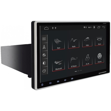 Macrom M-AN900 Multimédia lejátszó, 1 DIN, 9" kijelző, Android Auto and ...