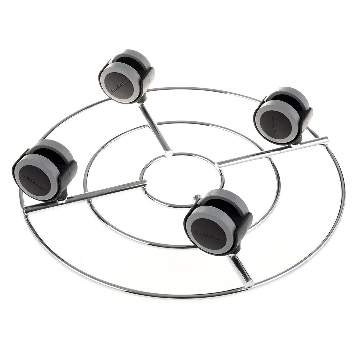 Suport pentru ghiveci cu roti WAGNER gri/metal - eMAG.ro