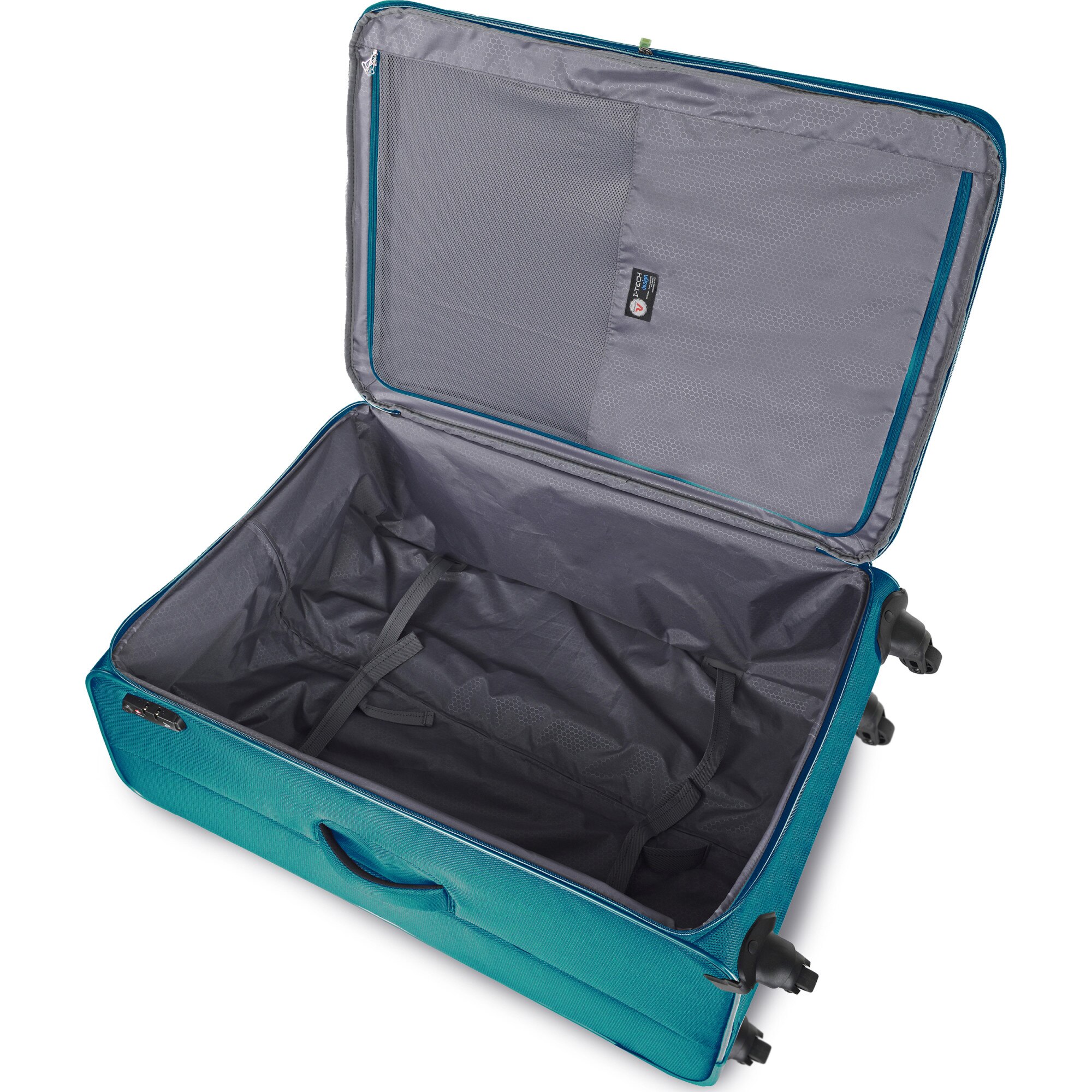 Troler Roncato Ironik, 78cm, 4 roti, smarald - eMAG.ro