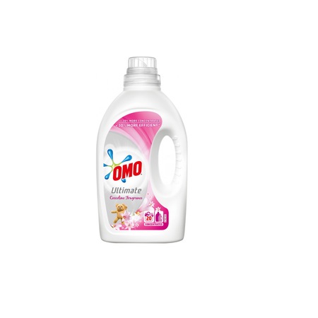Detergent lichid rufe Omo Ultimate Cocolino Fragrance, 1 L, 20 spalari ...