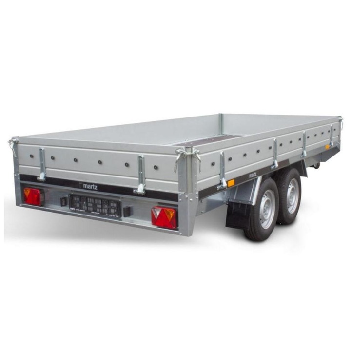 Remorca / Platforma Martz HOCHLADER 320/2, Dublu Ax, Cu Sistem De ...