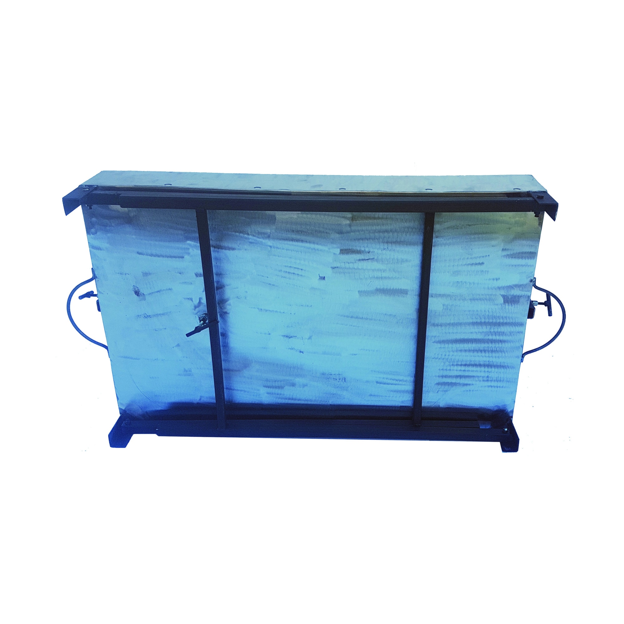Gratar cu rotisor-protap 80x50x85 cm - eMAG.ro