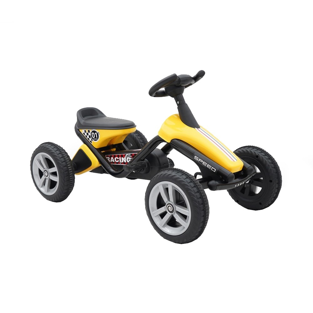 Kart cu pedale pentru copii NOVOKIDS® Dakkar Kart PRO, Carena ...