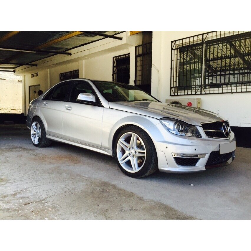 Pachet exterior Conversie Complet compatibil cu Mercedes W204 2011-2014 ...