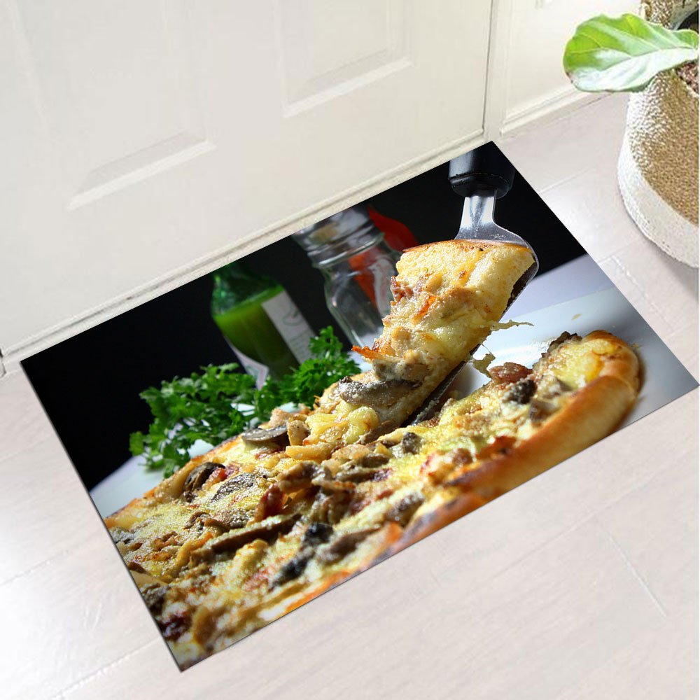 Covor Intrare Impermeabil Pres PVC Art Factory Pizza cu branza si ...