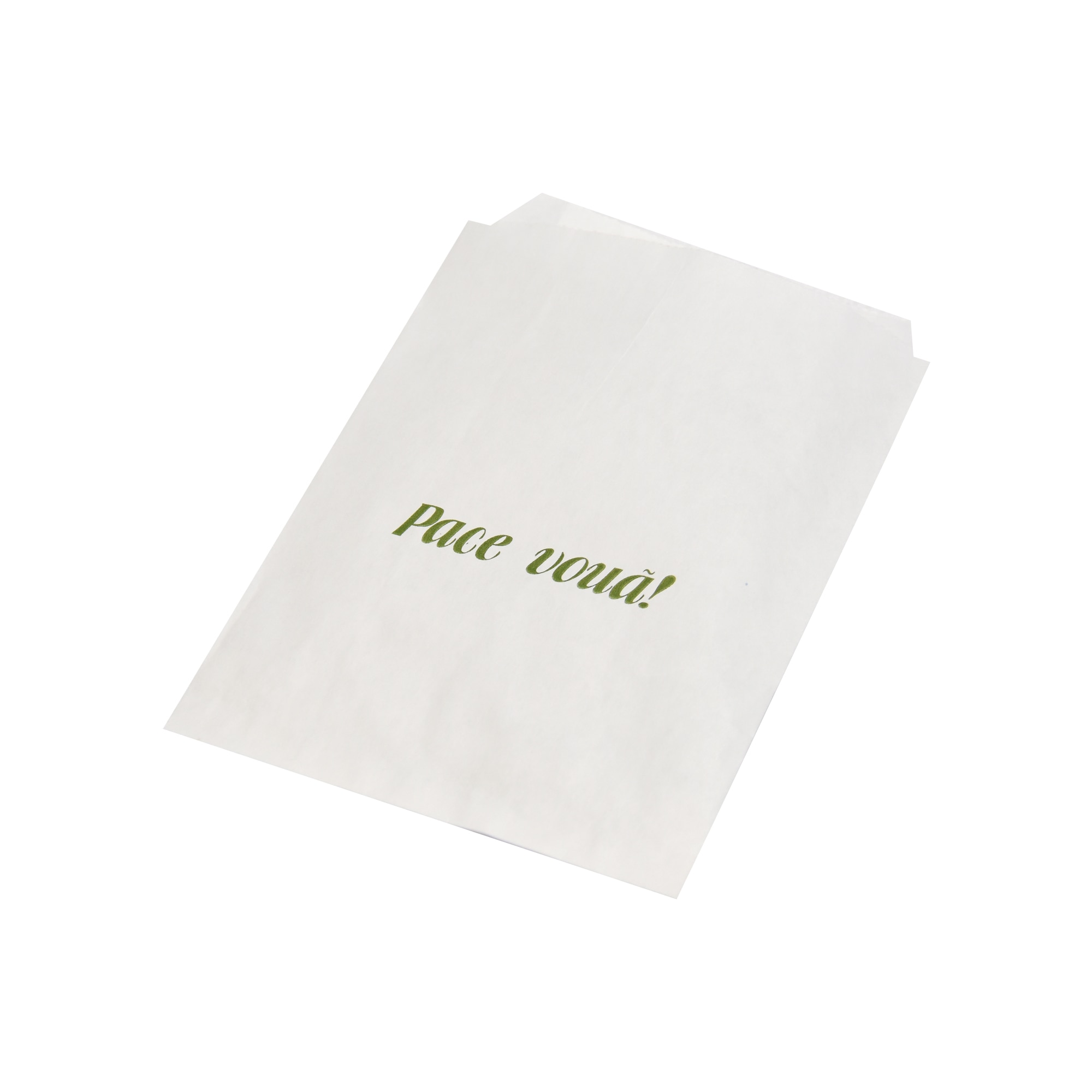 Pungi Anafura Pace Voua, dimensiuni 10x13 cm, din hartie Kraft Albit ...