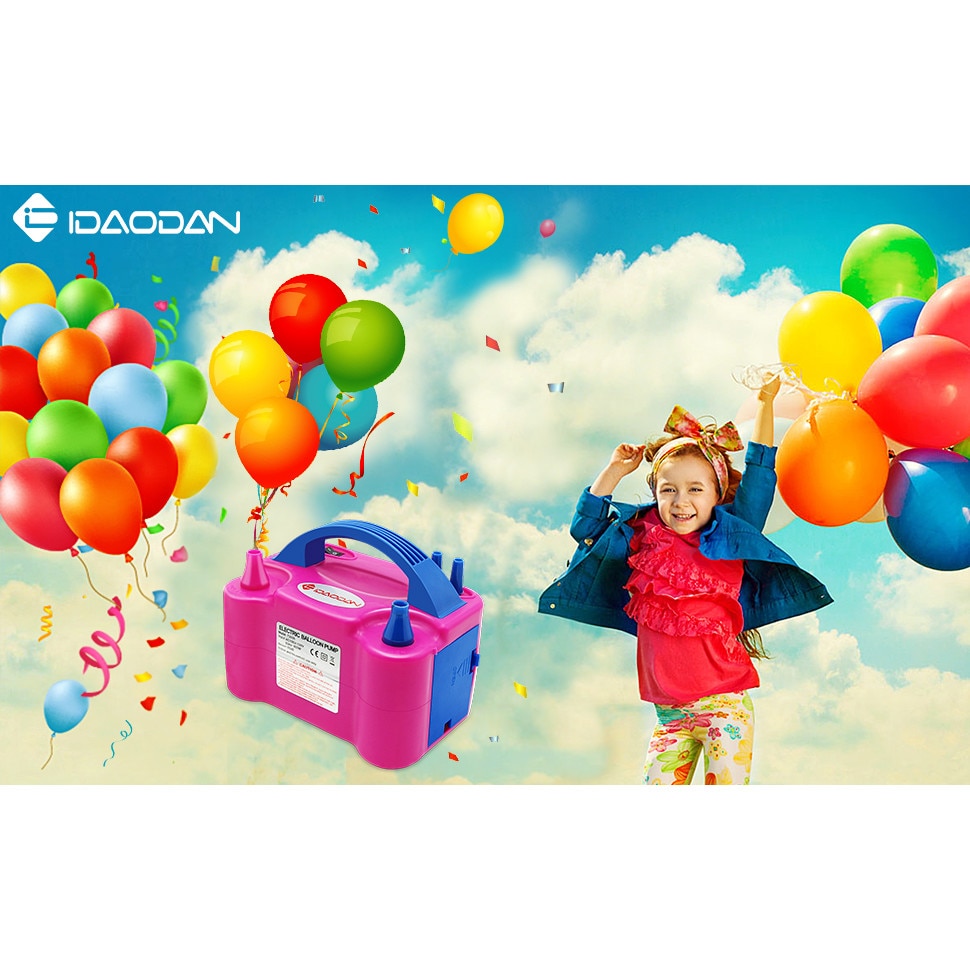 Pompa Compresor Profesional AKU pentru umflat baloane si obiecte ...