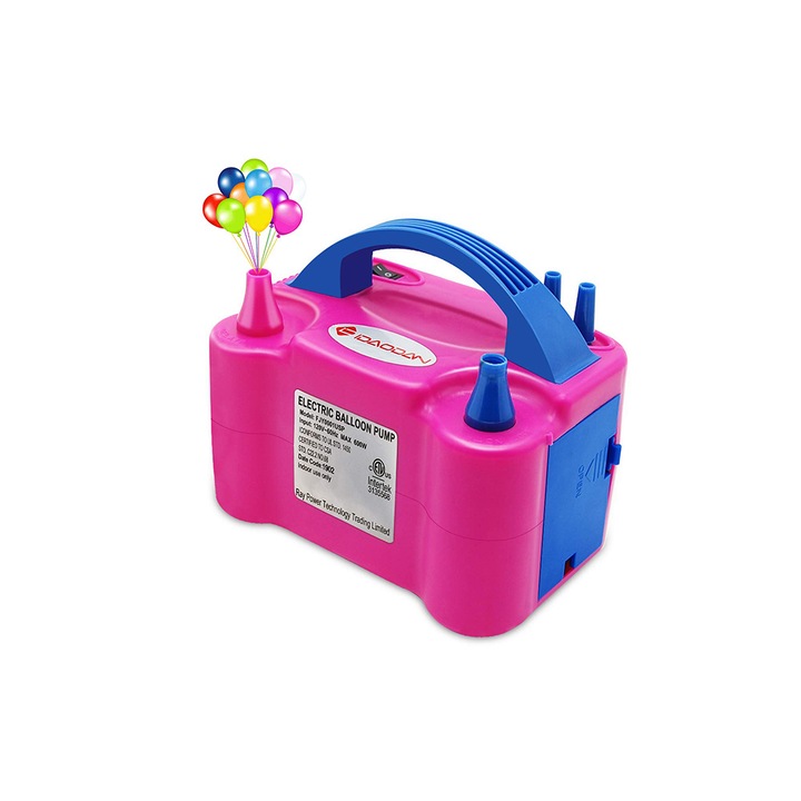 Pompa Compresor Profesional AKU pentru umflat baloane si obiecte ...