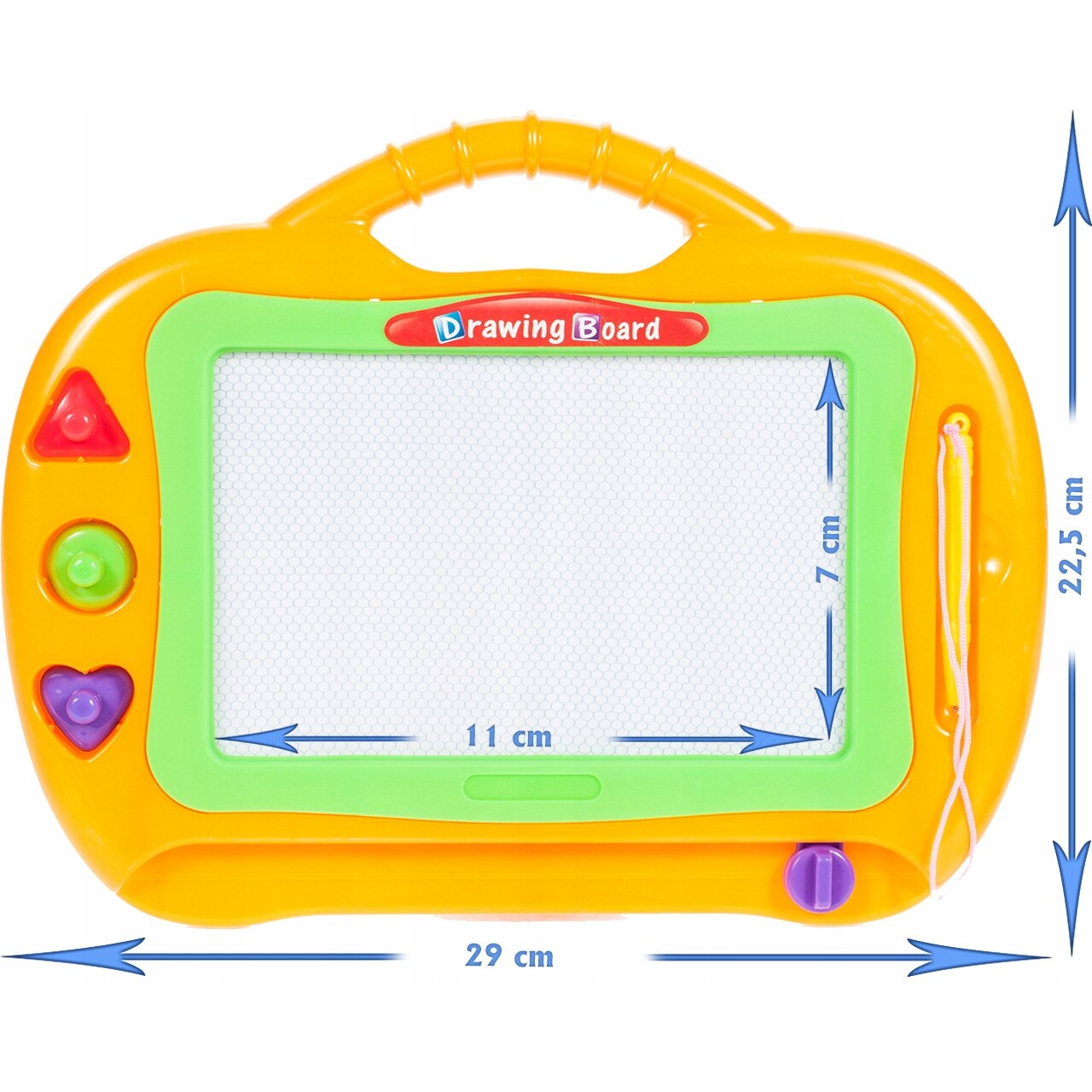 2 в 1 idealSTORE Maxi Power Paff Magnetic Tablet, Размери 29,0 x 22,5 x ...