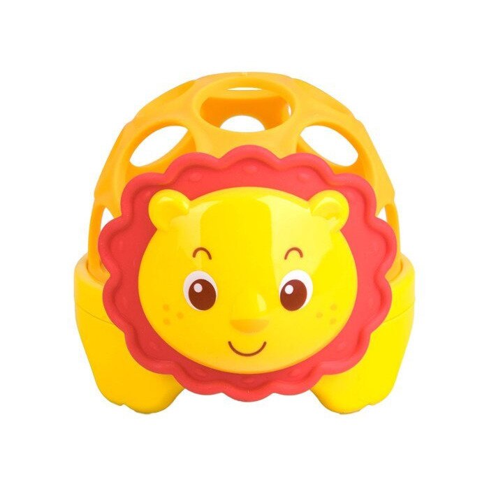 Jucarie Interactiva pentru Bebelusi, Model Leu, Zornaie, cu Lumini si ...