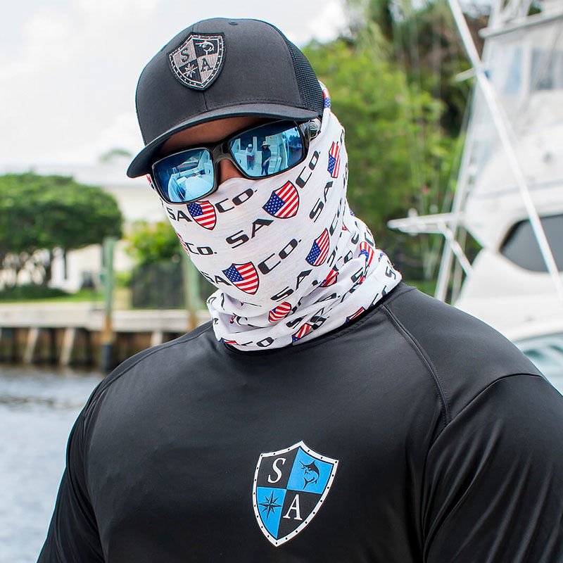 SA Co. Multifunkcionális sál Face Shield™ American Shield - eMAG.hu