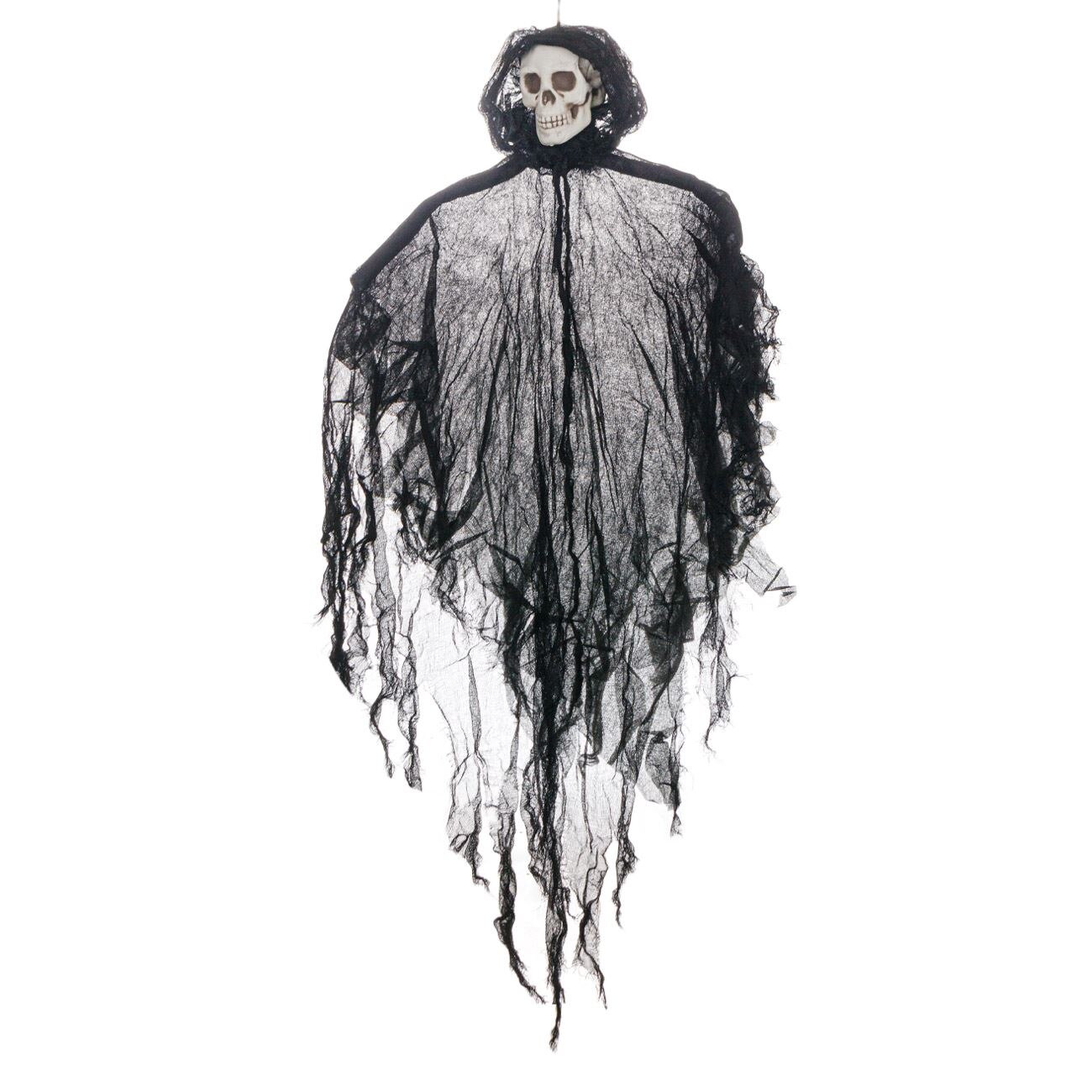 Decoratiune Halloween, schelete cu cap, 55 cm, ATS, Decoratiune perete ...