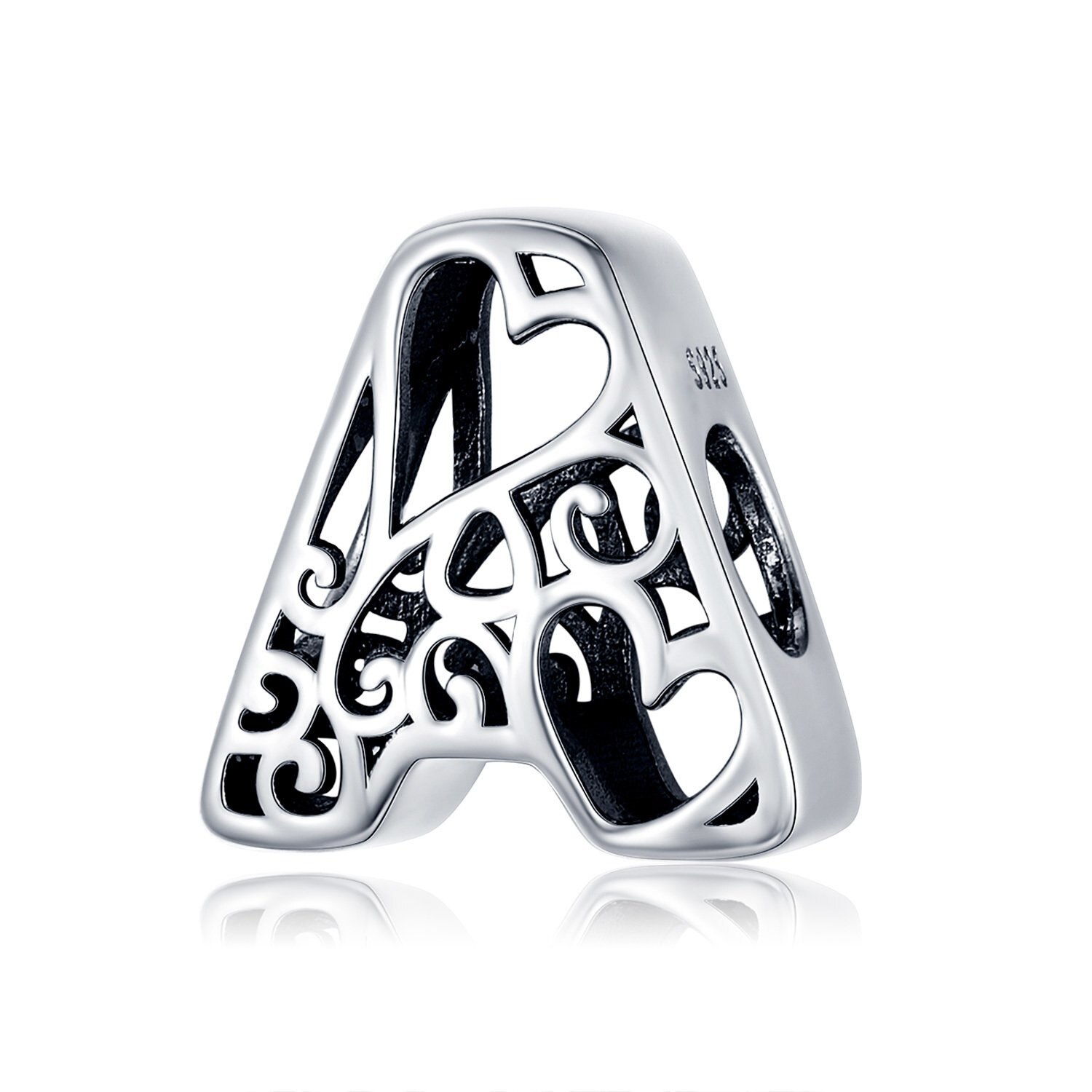 Talisman din argint In Love with Letter A - eMAG.ro