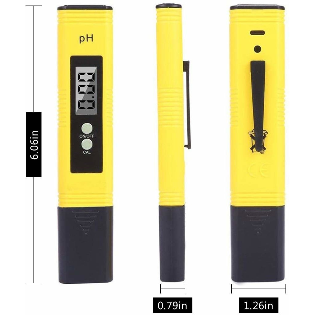 Tester Ph Metru Digital Ecranul LCD Testare Apa lichide + Solutii ...