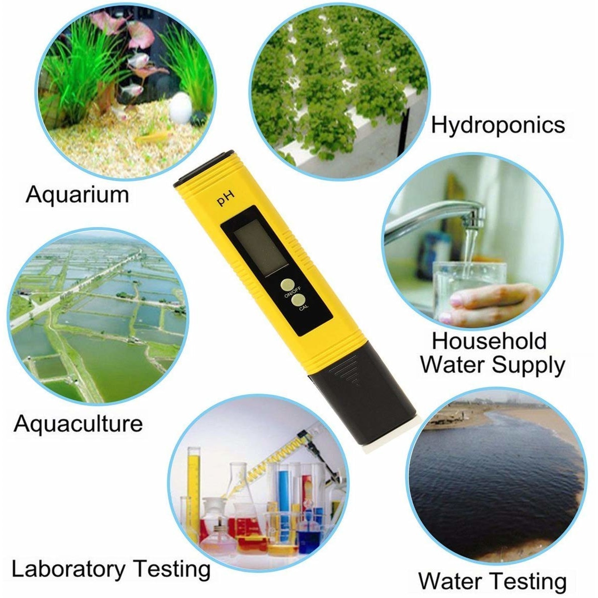 Kit Tester PH Digital Apa Lichide PH 009 - eMAG.ro