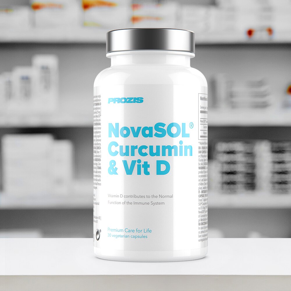 Supliment nutritiv(Curcuma+Vitamina D), NovaSOL® Curcumin & Vitamin D ...