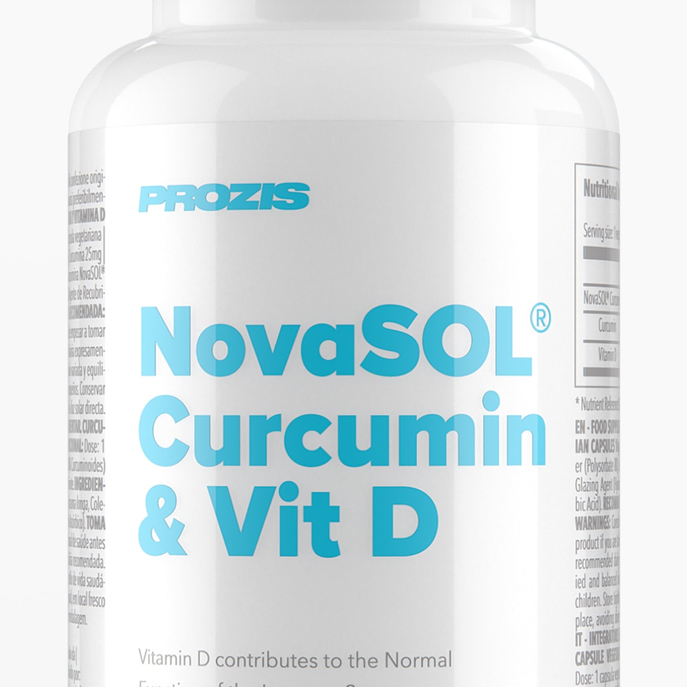 Supliment nutritiv(Curcuma+Vitamina D), NovaSOL® Curcumin & Vitamin D ...