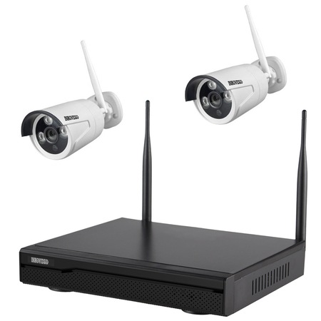 Set complet de supraveghere Inkovideo 113-2B, WIFI, inregistrare video ...
