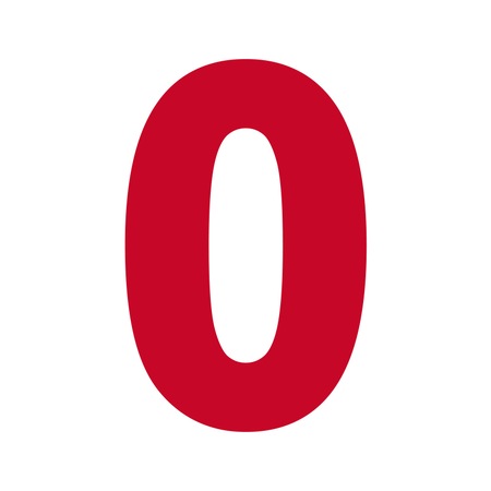 Cifra 0 decorativa, multicolora, lemn, inaltime 15cm, Artemis Gift ...