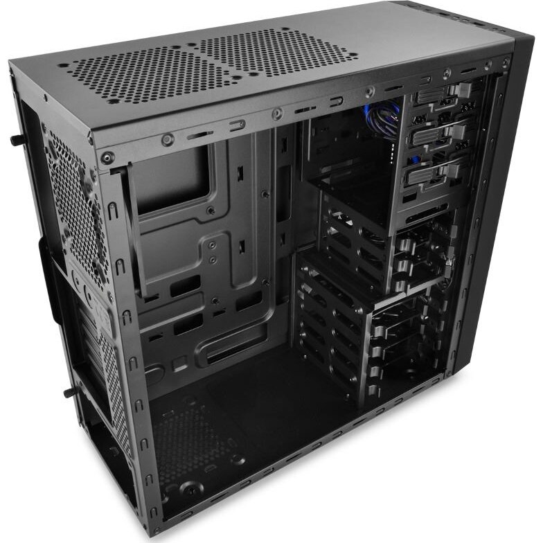 Компютърна кутия DeepCool Tesseract SW, Middle Tower, Без захранващ ...