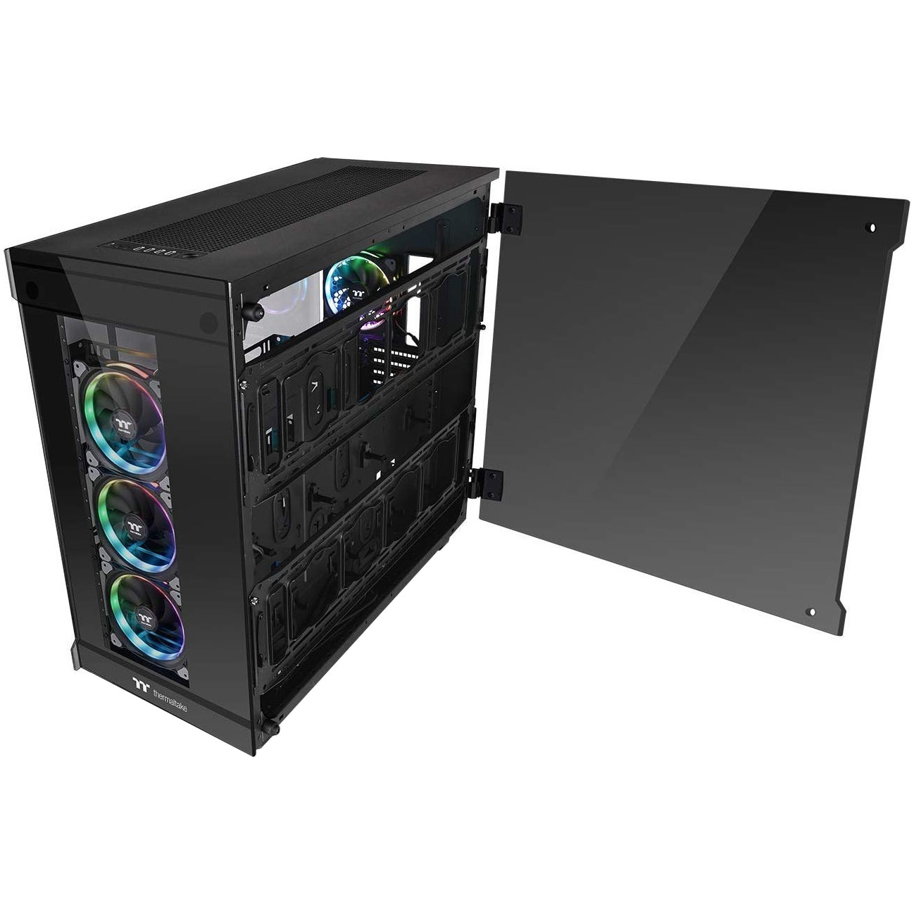 Carcasa Thermaltake View 91 Tempered Glass RGB, Super Tower, fara sursa ...
