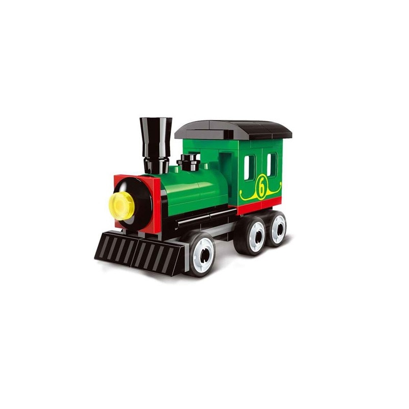 Set constructii, Bricks, Enlighten, Train, Helicopter, Car, Police Boat ...