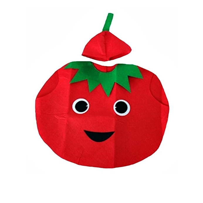 Costum fruct rosie Costumix rosu, unisex, marime universala - eMAG.ro