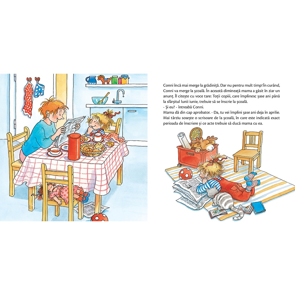 Conni merge la școală,Liane Schneider, Eva Wenzel-Bürger - eMAG.ro