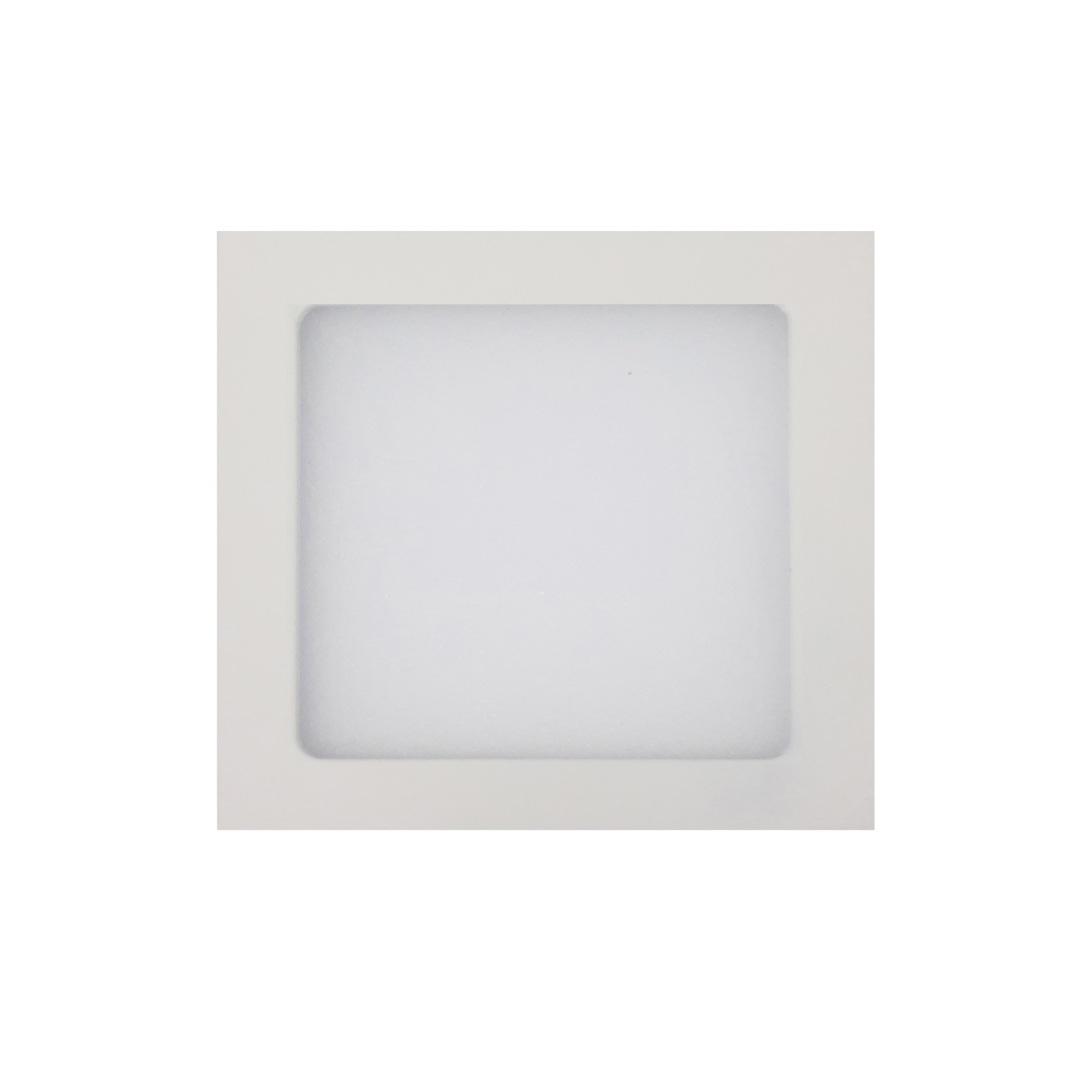 Spot LED panel, Süllyesztett, 12 W, A, 6500K, Négyzet, Fehér fény - eMAG.hu
