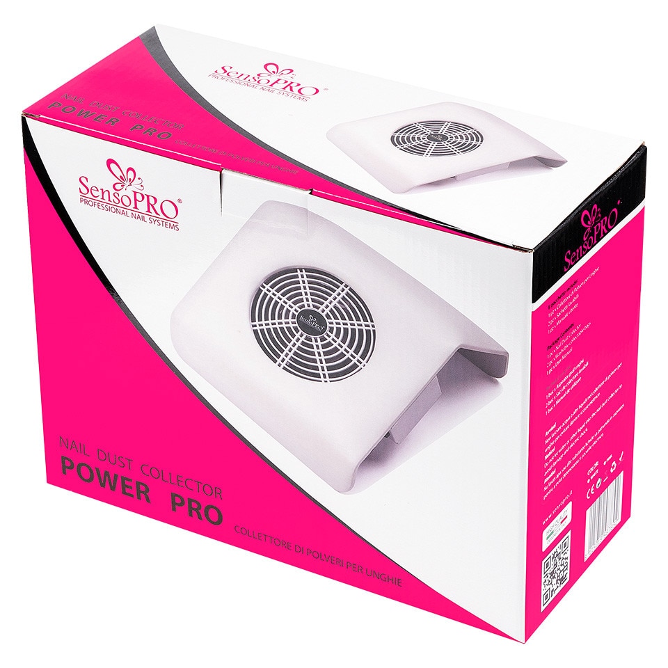 Aspirator praf unghii POWER PRO 30W - SensoPRO Milano, Alb - eMAG.ro