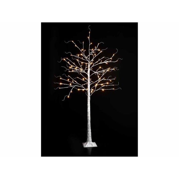Copac decorativ alb cu led Ø 120 cm x 180 H - eMAG.ro