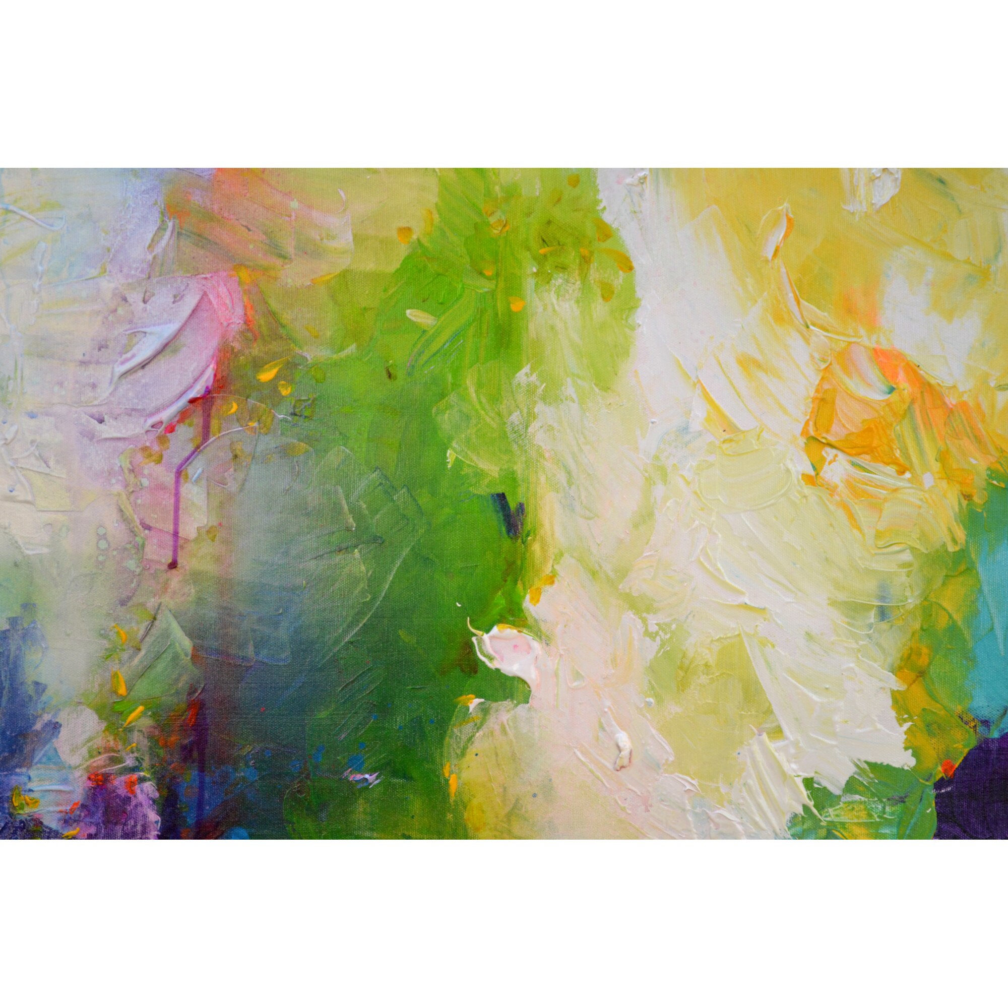 Tablou abstract pictat manual, original, pictura mare, patrata ...