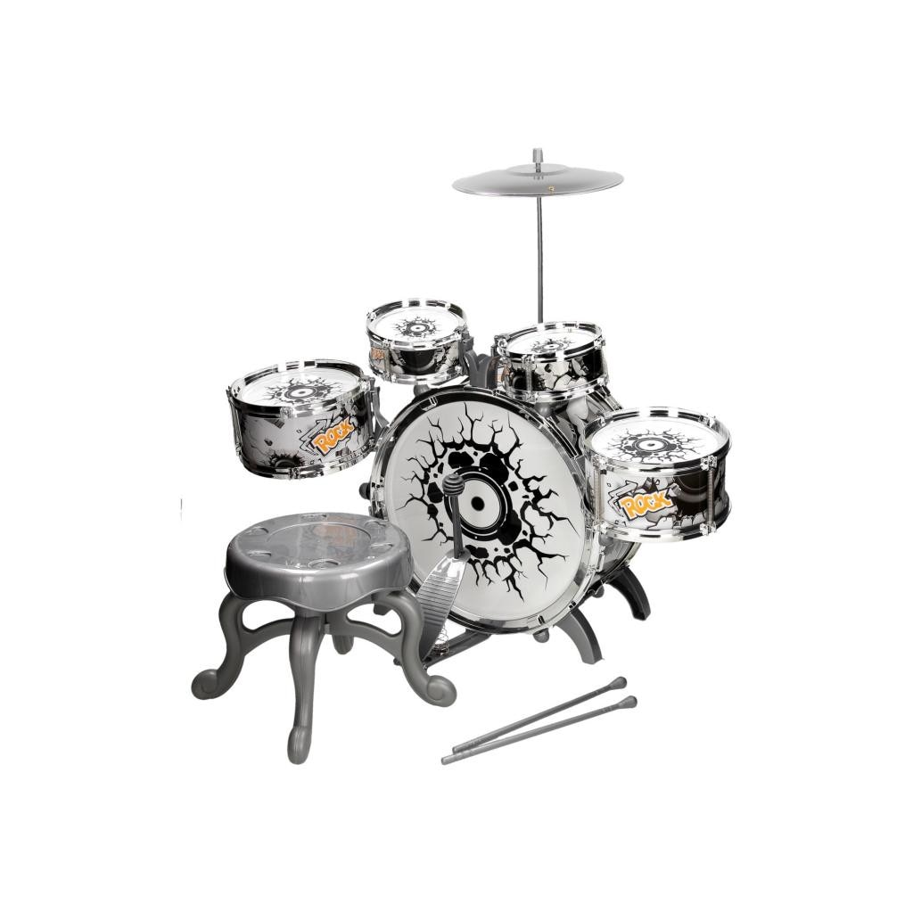 Set de tobe pentru copii, Thimble, Rock Party, Alb/Gri - eMAG.ro