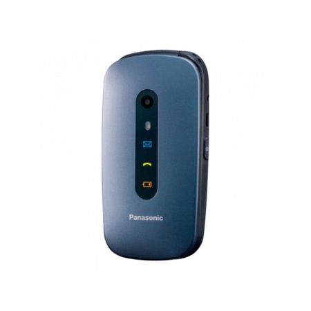 Мобилен телефон, Panasonic, KX-TU456EXCE, Single SIM, Син - eMAG.bg