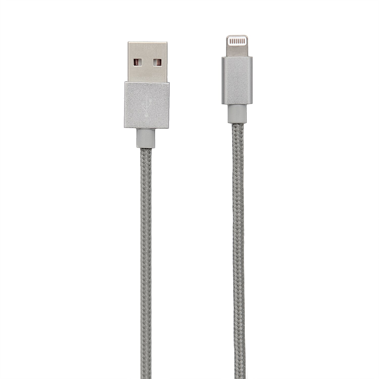 Cablu A+ premium lightning, MFI, pentru iPhone, Silver - eMAG.ro