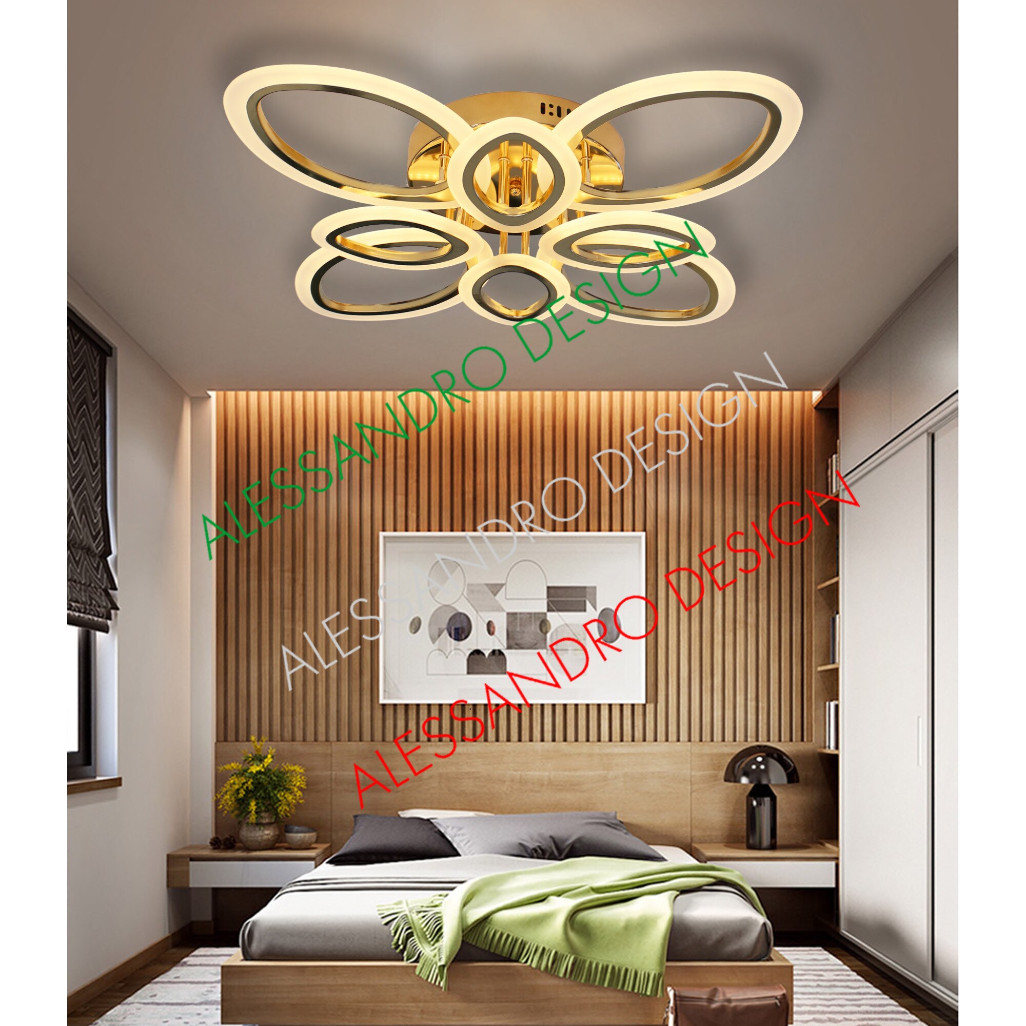 Lustra Alessandro Design LED Nichol 19035 - eMAG.ro