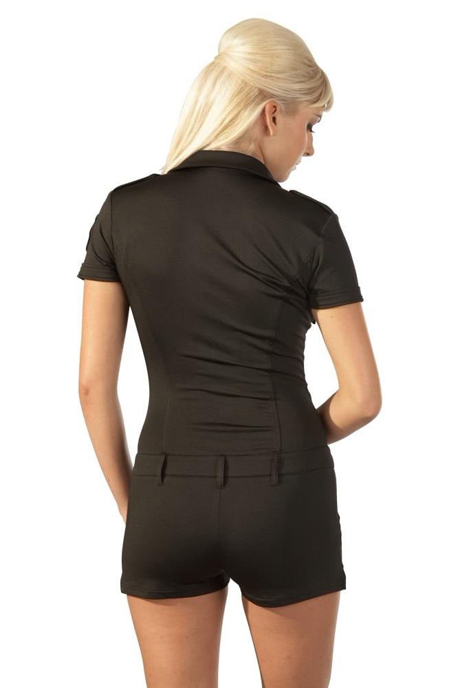 Полицейски гащеризон Cottelli Collection, Черен, L - eMAG.bg