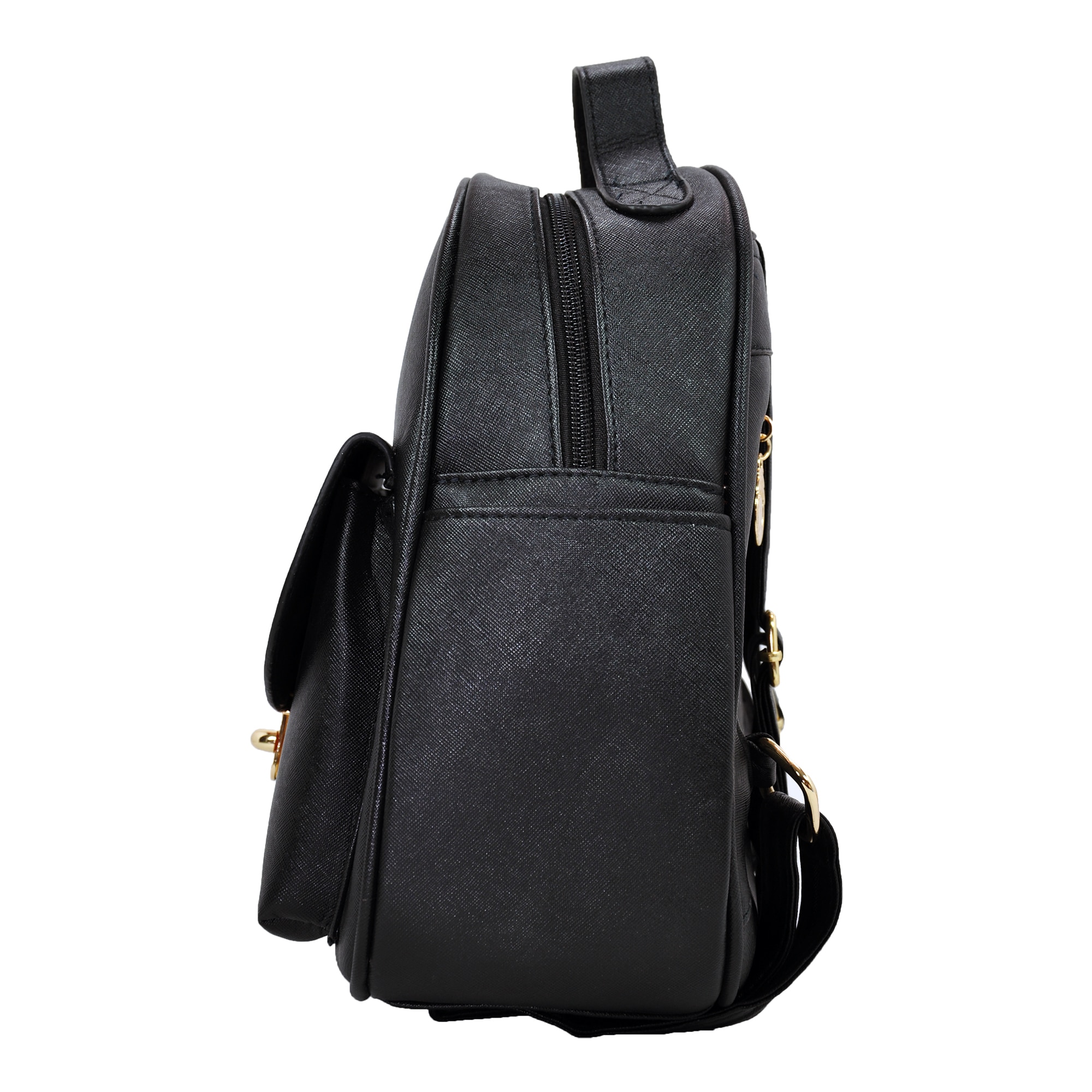 Charon ZZMY, DKLB-1908-BLACK. Bőr hátizsák, fekete - eMAG.hu