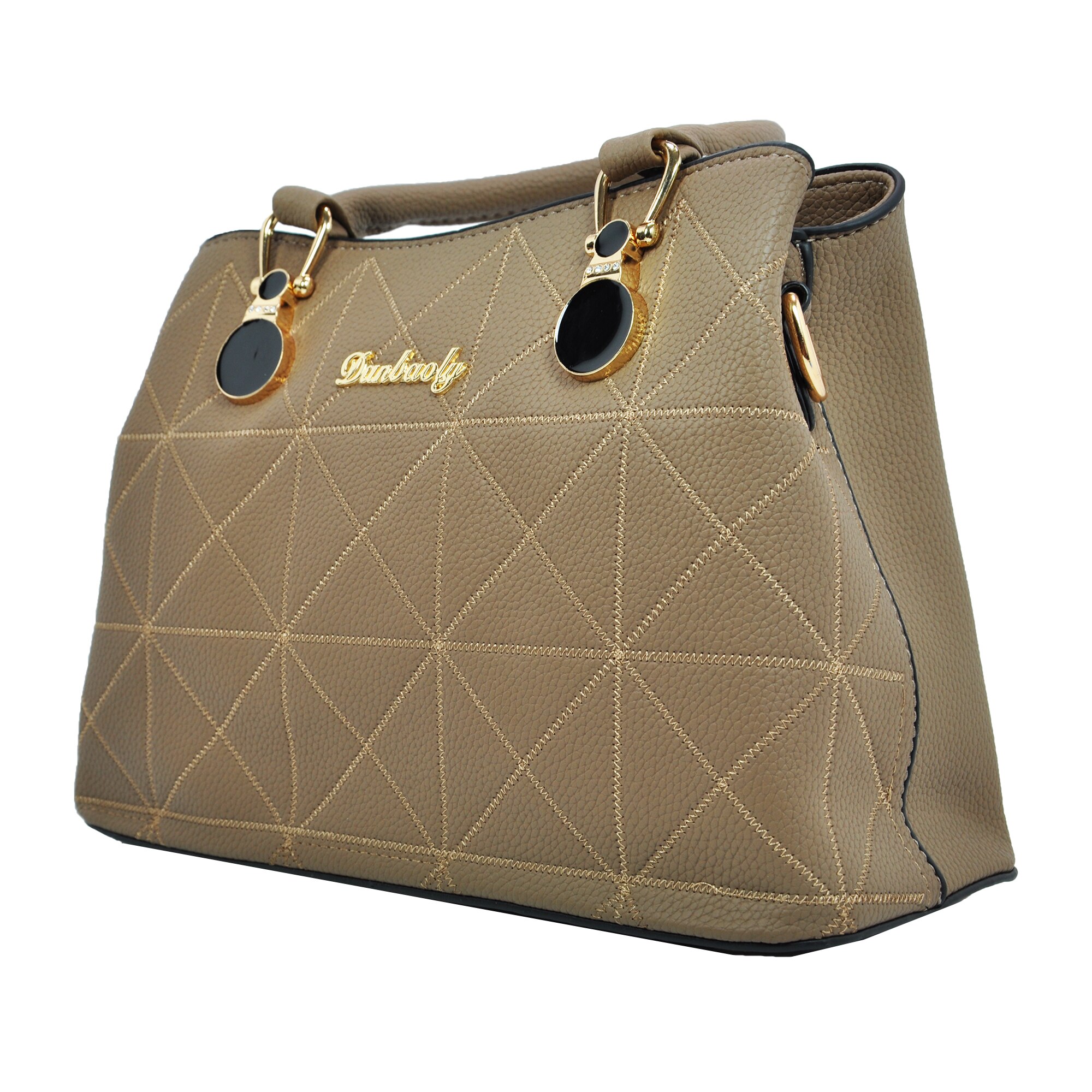 Danbaoly Abigail, DA-178-LIGHT-BROWN, Bőr táska vállpánttal ...