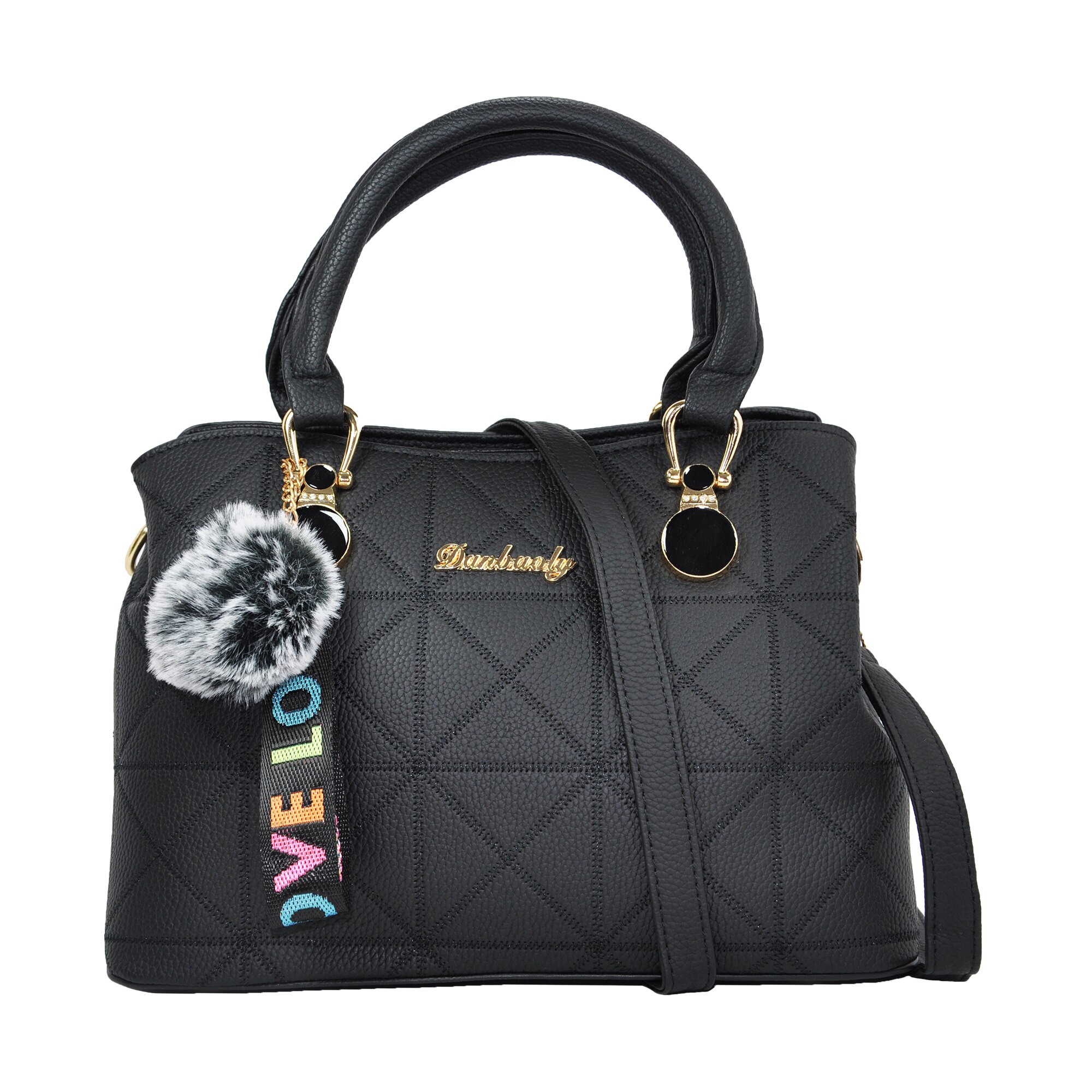 Дамска Чанта Danbaoly Abigail, Черна - eMAG.bg